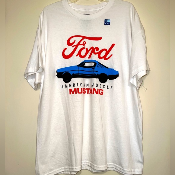 Ford | Shirts | New Official Ford American Muscle 96s Mustang Fastback ...